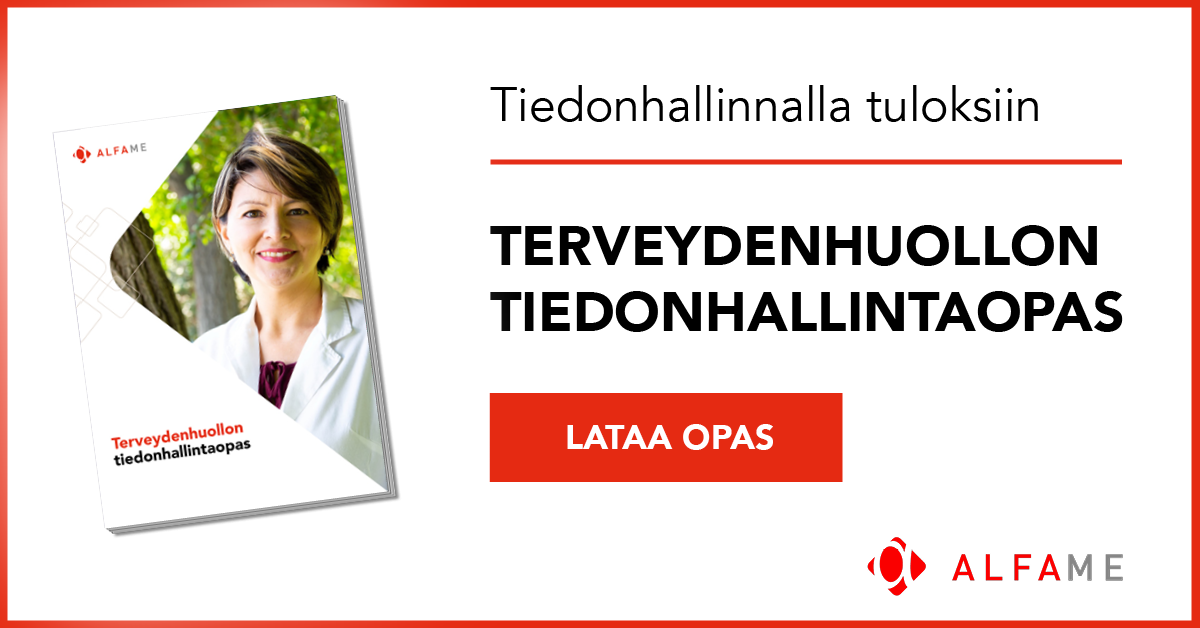 Lataa tiedonhallinnan opas sosiaali- ja terveysalalle